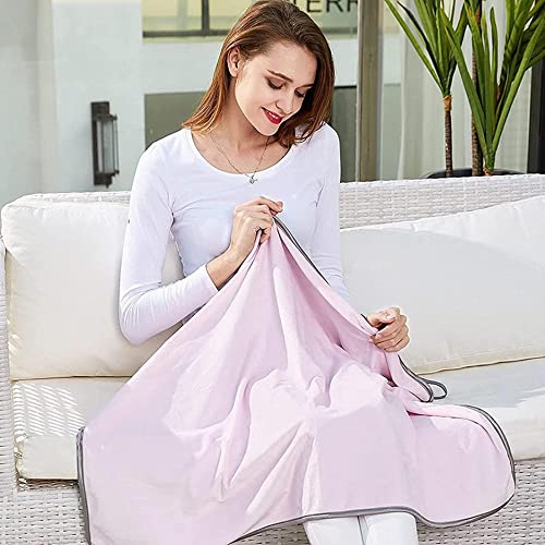 DARZYS EMF 5g Anti-raiation Blankets for Anti-Raping Protection for Children in Pregnancy Soft and Breathable Apron Removable and washable-90 * 72cm