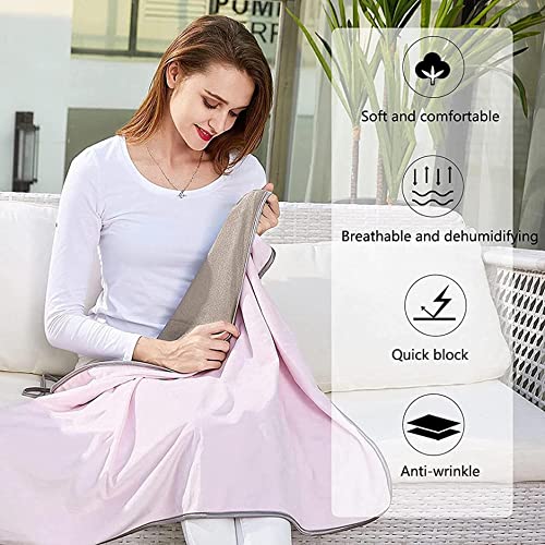 DARZYS EMF 5g Anti-raiation Blankets for Anti-Raping Protection for Children in Pregnancy Soft and Breathable Apron Removable and washable-90 * 72cm