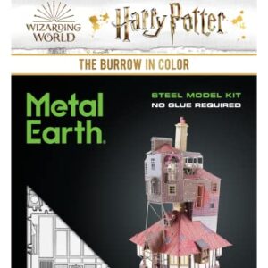 Metal Earth Harry Potter Burrow in Color 3D Metal Model Kit Fascinations