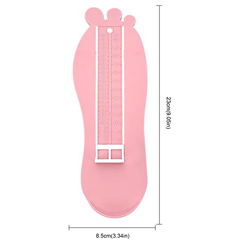 Children's Baby Feet Shoe Size Measuring Tool Baby Device Ruler Set Measure The Size of Baby Feet Torpedo Level Magnetic 6 Inches (Blue, One Size)