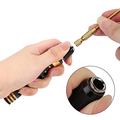 INJORA RC Tool Kit 3 in 1 Screwdriver 0.05inch 1.5mm Hex Nut Drivers 4mm for SCX24 Gladiator Bronco C10 JLU Deadbolt Other RC Model Car