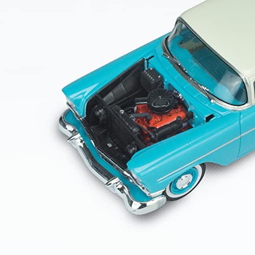 Revell 85-4504 1956 Chevy Del Ray 2N1 Model Car Kit 1:25 Scale 153-Piece Skill Level 5 Plastic Model Building Kit , Blue