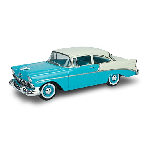 Revell 85-4504 1956 Chevy Del Ray 2N1 Model Car Kit 1:25 Scale 153-Piece Skill Level 5 Plastic Model Building Kit , Blue