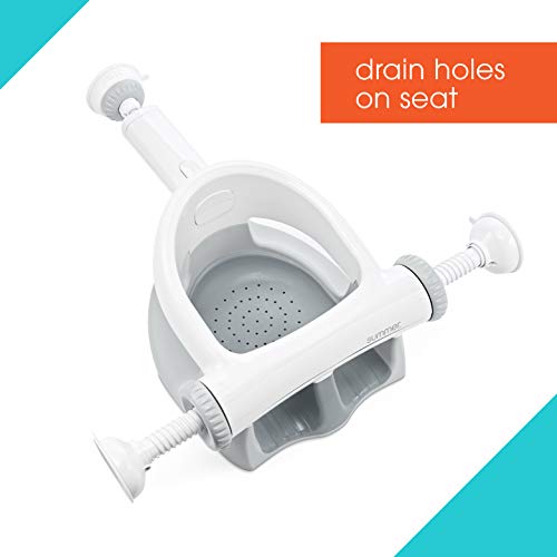 Summer My Bath Seat Soft Support, Gray