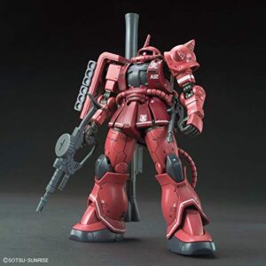 Bandai Spirits Hobby MS-06S Zaku II Char Aznable's Mobile Suit Gundam (Red Comet Ver.) Gundam The Origin HG 1/144, Multi (BAS5057656)