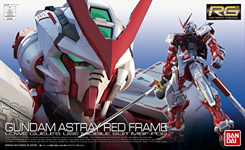 Bandai Hobby 1/144 RG Gundam Astray Red Frame Action Figure