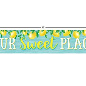 Teacher Created Resources Lemon Zest Our Sweet Place Banner (TCR8492)