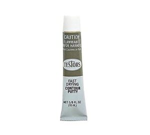 testors modeling putty for plastic – 5/8 oz.