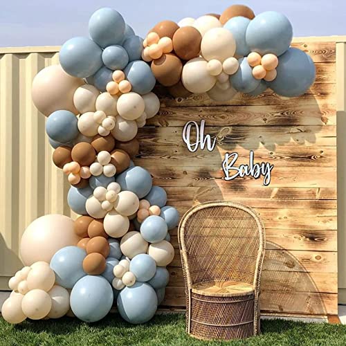 KIZZHISI Rose Gold Balloons 171 Pack 4D Gold and Latex Olive Green Balloons Arch Garland Kit (Apricot)for Baby Shower Wedding Birthday Graduation Anniversary Bachelorette Party Background Decorations