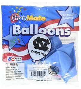 pioneer balloon company 11″ u of n carolina-ltx 10ct, multicolor