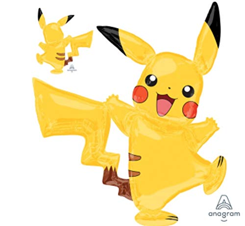 ANAGRAM INTERNATIONAL 57" POKEMON PIKACHU AWK, Multi