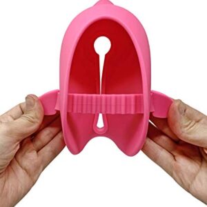 Kids Baby Bath Spout Cover - Faucet Safety Guard - Faucet Cover for a Bathtub for Kids Baby Toddlers - Cute Soft Seal for Enjoyable and Safe Baths for Your Child (Pink)