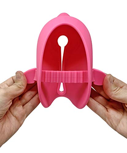 Kids Baby Bath Spout Cover - Faucet Safety Guard - Faucet Cover for a Bathtub for Kids Baby Toddlers - Cute Soft Seal for Enjoyable and Safe Baths for Your Child (Pink)