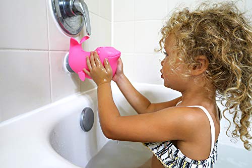 Kids Baby Bath Spout Cover - Faucet Safety Guard - Faucet Cover for a Bathtub for Kids Baby Toddlers - Cute Soft Seal for Enjoyable and Safe Baths for Your Child (Pink)