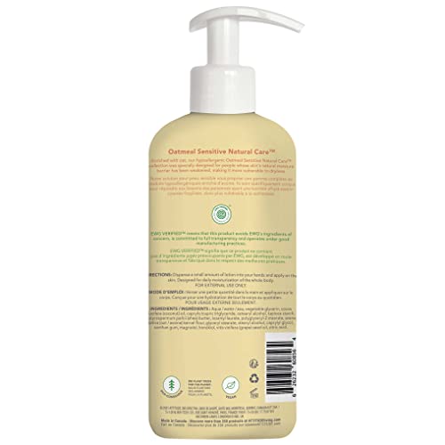 ATTITUDE Body Lotion for Baby, EWG Verified, Plant and Mineral-Based Ingredients, Vegan and Cruelty-free Personal Care Products, Hypoallergenic, Sensitive Skin, Unscented, 16 Fl Oz (60856)