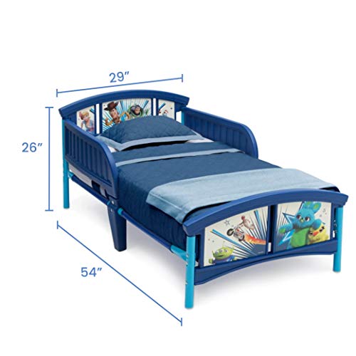 Delta Children Plastic Toddler Bed, Disney/Pixar Toy Story 4