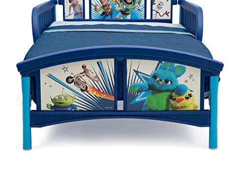 Delta Children Plastic Toddler Bed, Disney/Pixar Toy Story 4