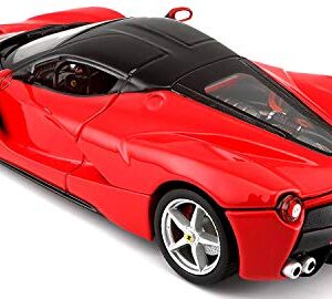 Bburago Ferrari Race and Play LaFerrari 1/24 Scale Diecast Model Vehicle Red