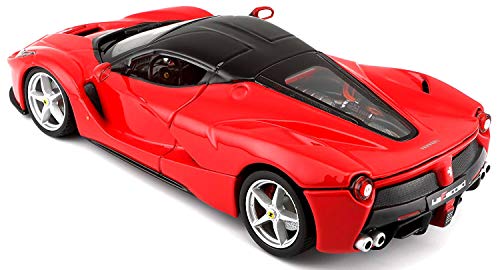 Bburago Ferrari Race and Play LaFerrari 1/24 Scale Diecast Model Vehicle Red