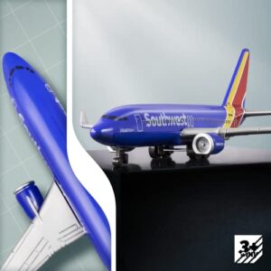 Joylludan Model Planes Southwest Model Airplane Toy Plane Aircraft Model for Collection & Gifts