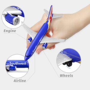 Joylludan Model Planes Southwest Model Airplane Toy Plane Aircraft Model for Collection & Gifts