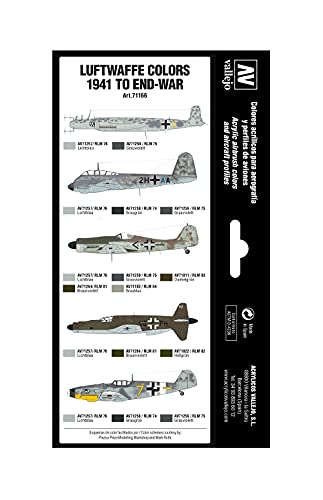 Vallejo RLM II Set Model Air Paint, 17ml