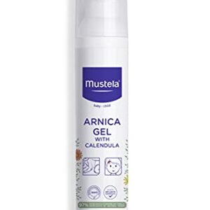 Mustela Baby Arnica Gel with Calendula - Soothing Gel for Boo Boos - Fragrance-Free, Alcohol-Free & Vegan - 3.38 fl. oz.