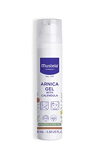 Mustela Baby Arnica Gel with Calendula - Soothing Gel for Boo Boos - Fragrance-Free, Alcohol-Free & Vegan - 3.38 fl. oz.