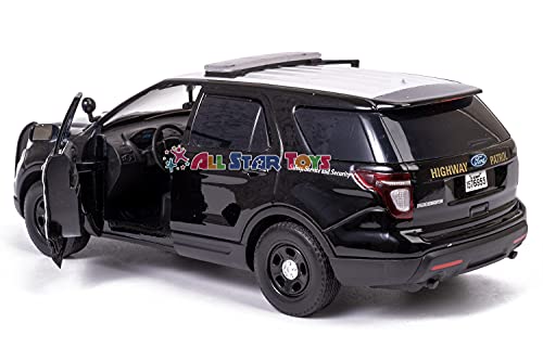 Motormax 1/24 CHP California Highway Patrol B&W Ford PI Utility Police SUV