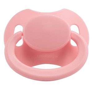 littleforbig bigshield generation-ii adult sized pacifier pink