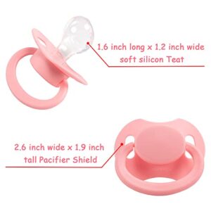 LittleForBig Bigshield Generation-II Adult Sized Pacifier Pink