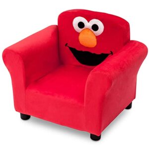 Sesame Street Elmo Upholstered Chair by Delta Children, Red