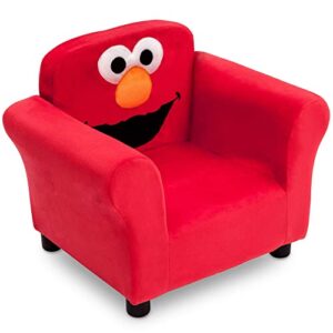 Sesame Street Elmo Upholstered Chair by Delta Children, Red