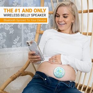 Womb Music Bluetooth Belly Speaker - Play Music, Sounds & Voices to Baby During Pregnancy - No Annoying Wires