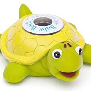 Turtlemeter, The Baby Bath Floating Turtle Toy and Bath Tub Thermometer