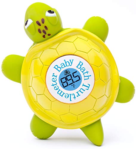 Turtlemeter, The Baby Bath Floating Turtle Toy and Bath Tub Thermometer