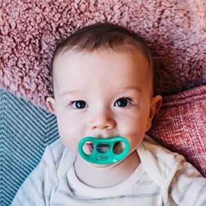 Tommee Tippee Advanced Sensitive Skin Pacifier, Unique Shield for Less Skin Contact, Symmetrical Design, BPA-Free Binkies, 0-6m, 4 Count