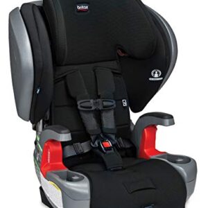 Britax Grow with You ClickTight Plus Harness-2-Booster Car Seat, Jet Safewash Fabric