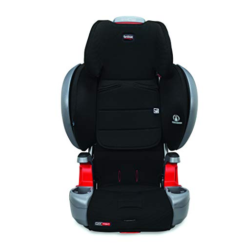 Britax Grow with You ClickTight Plus Harness-2-Booster Car Seat, Jet Safewash Fabric