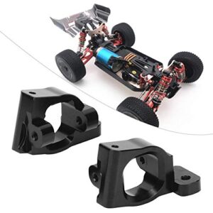 Tbest 1Pair Front C Seat, Front C Seat 1/14 Remote Control Car Upgrade Metal Parts Fit for WLtoys 144001(Black) Car Model Accessory