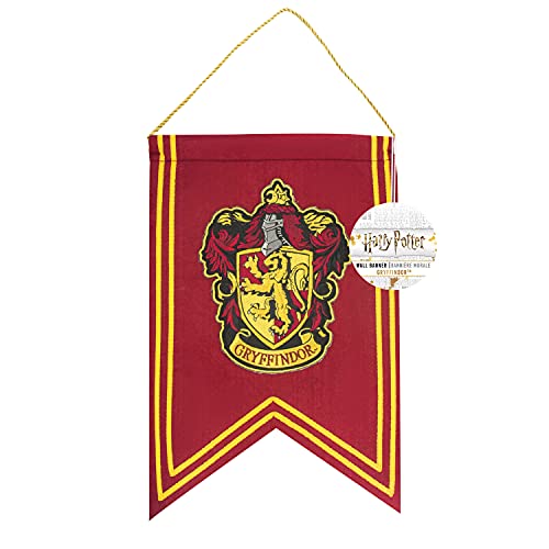 Cinereplicas Harry Potter - Wall Banner Gryffindor - Official License