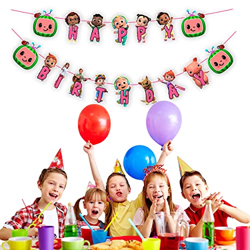 Seyal® Cocomeln Happy Birthday Banner