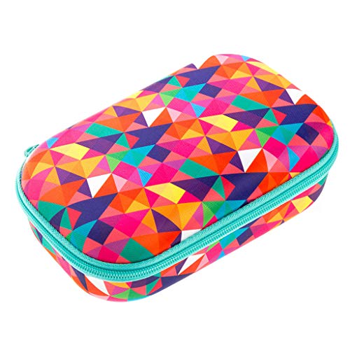 ZIPIT Colorful Pencil Box for Girls | Pencil Case for School | Organizer Pencil Bag | Large Capacity Pencil Pouch