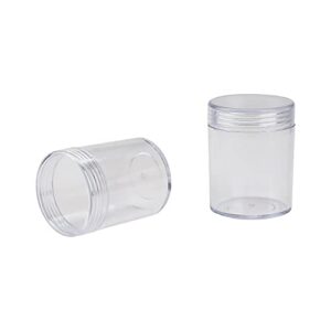 TDOTM 12 Grids Transparent Plastic Diamond Painting Storage Containers, Jewelry Earring Beads Sewing Pills Beads Organizers Storage Container Bottle(2 Pack)