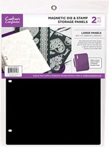 crafter’s companion 8.5″x11″ magnetic storage panels 2/pkg-large