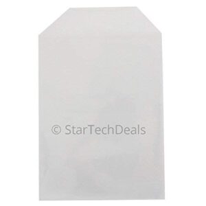 startechdeals 80 micron clear cpp die and stamp storage pockets 5.55″ x 7.375″ (pack of 200)