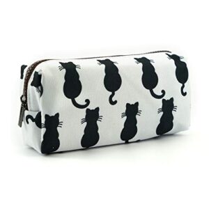 cute black cat pencil case pouch teacher gift gadget bag make up case cosmetic bag stationary kawaii pencil box