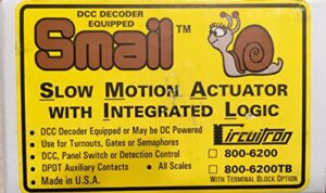 circuitron 6200 smail tortoise switch machine with nce dcc decoder modelrrsupply ,#g14e6ge4r-ge 4-tew6w211087