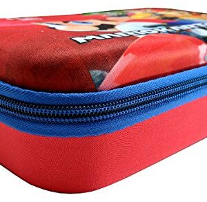 UPD Hard Shell Molded Zippered Pencil/Storage Case (Mario Kart), Multicolor