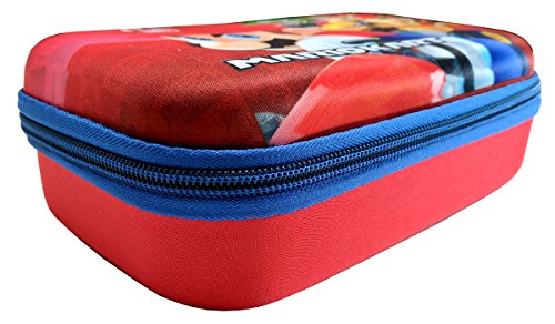 UPD Hard Shell Molded Zippered Pencil/Storage Case (Mario Kart), Multicolor